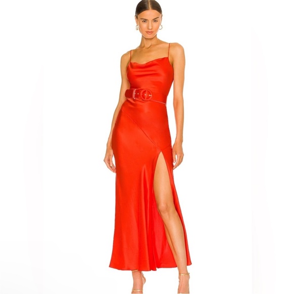 NICHOLAS | Dresses | New Nicholas Simone Silk Dress Punch | Poshmark
